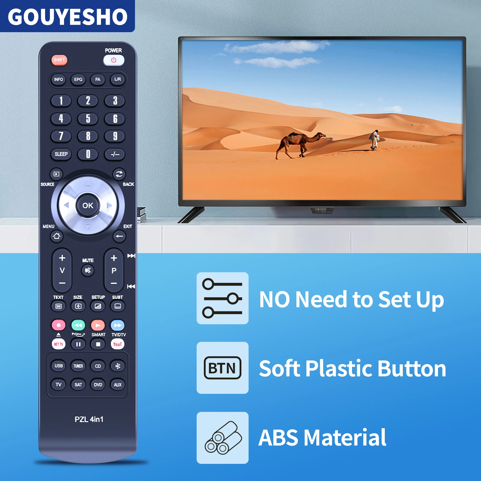 New Remote Control RM-U306 RM-U306B RM-U306A For Sony, 44% OFF