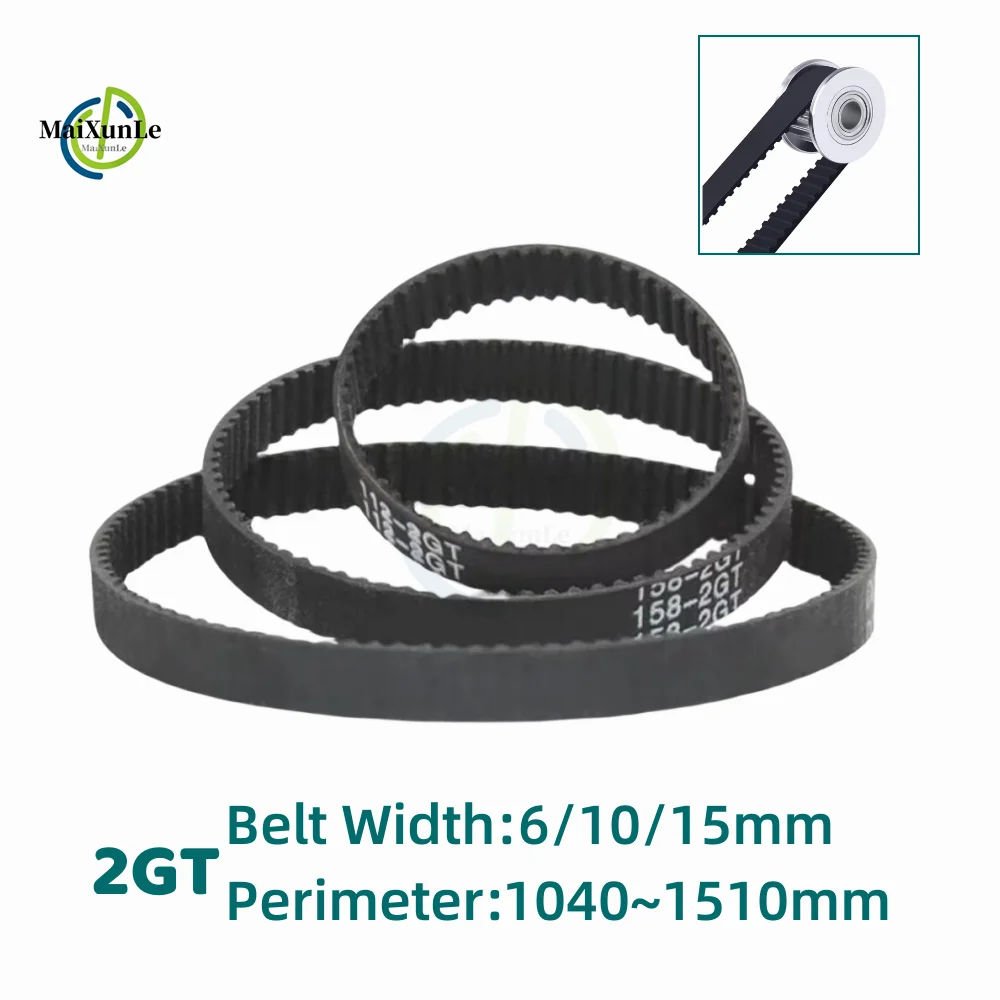 GT2-Rubber-Timing-Belt-Perimeter-1040-1500mm-Width-6-10-15mm-Tooth ...