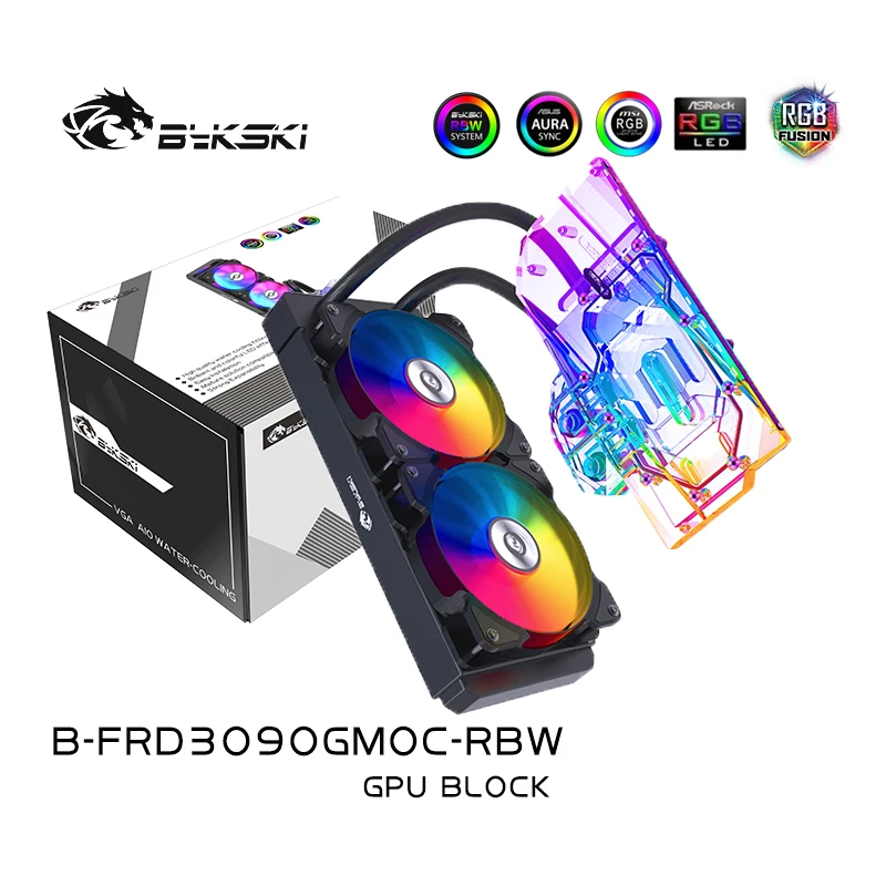 Bykski Gpu Aio Water Block, Para Gigabyte Rtx 3080 3090 Gaming/eagle ...