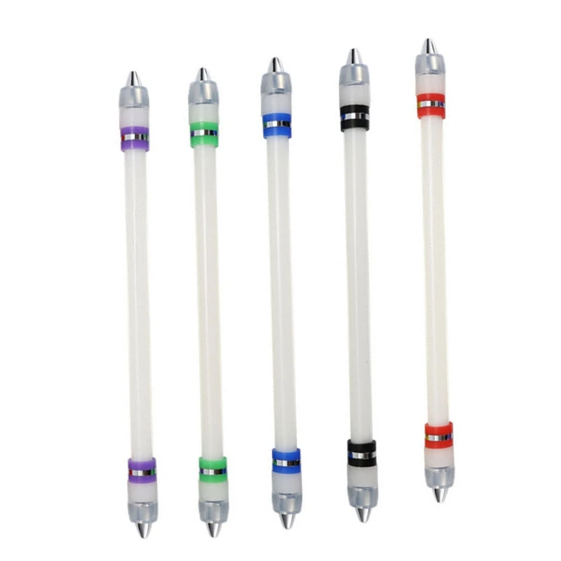 C5AE-Student-Cool-Rotating-Pen-Luminous-Spinning-Pen-Non-Slip-Stress ...