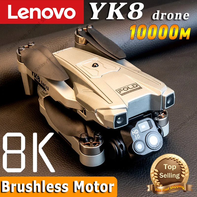 Lenovo-Drone-professionnel-YK8-cam-ra-HD-8K-t-te-d-vitement-d-obstacles ...