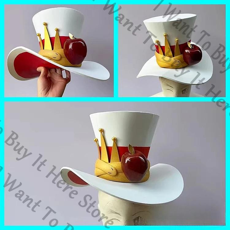 Anime Hazbin Hotel Lucifer Morningstar Cosplay Cartoon Handmade Cap ...