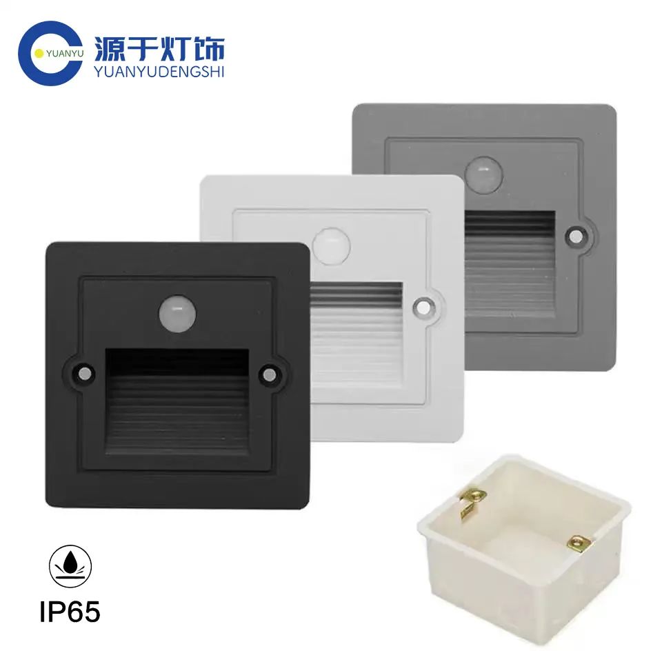 led-wall-lamp-3W-IP65-LED-Stair-Light-Step-Light-Recessed-buried-lamp ...