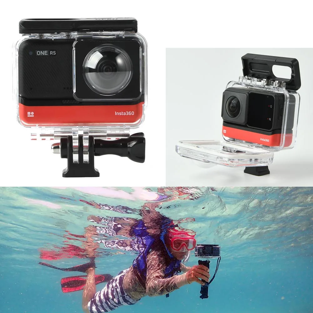 Insta360 One R Waterproof Case | Insta360 One X Waterproof Case - 40m ...