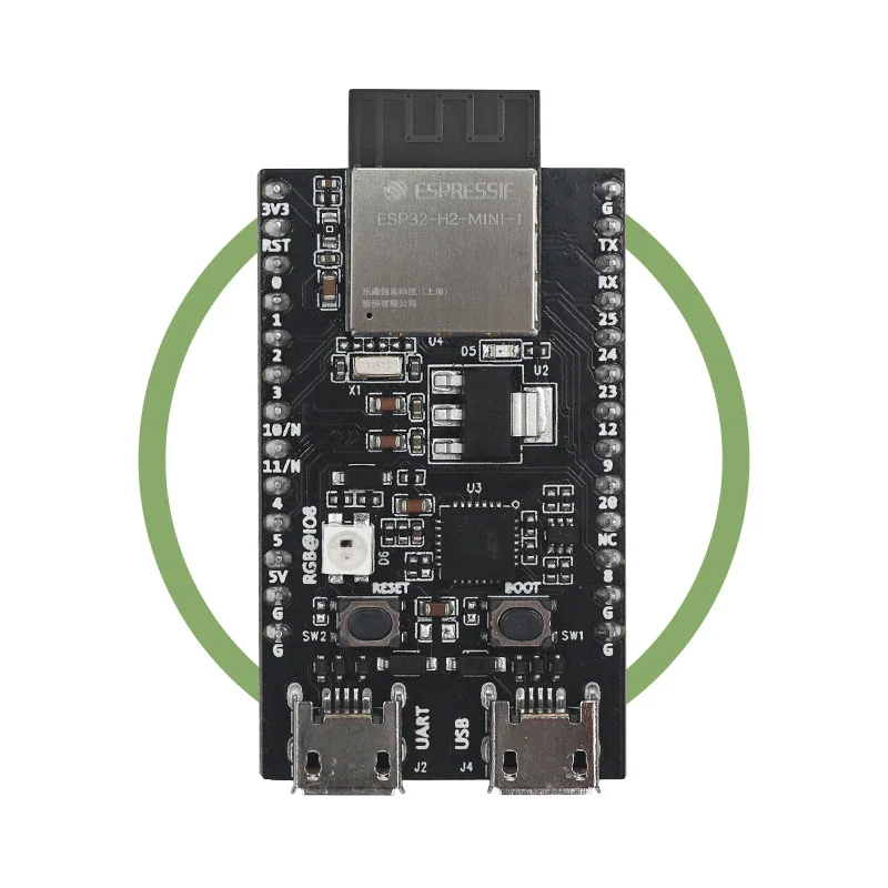 ESP32-H2-DevKitM-1 Development Board Espressif Systems ESP32-H2 Series *Sample*Chip Revision v0.1