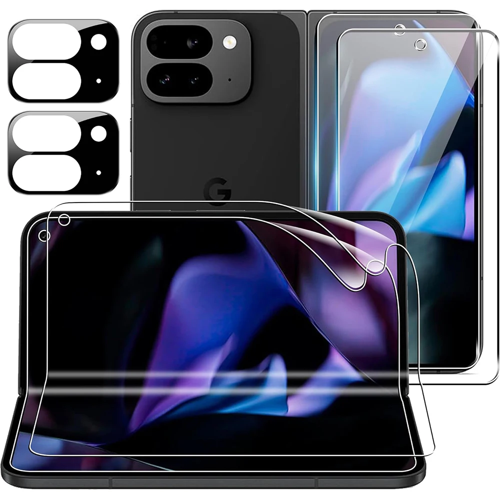 6in1-2PCS-Hydrogel-Film-for-Internal-Screen-with-2PCS-Tempered-Glass ...