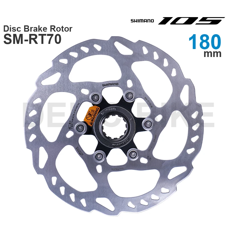 Shimano 105 SLX SM-RT70 CENTER LOCK Disc Brake Rotor 203/180/160/140 mm ...