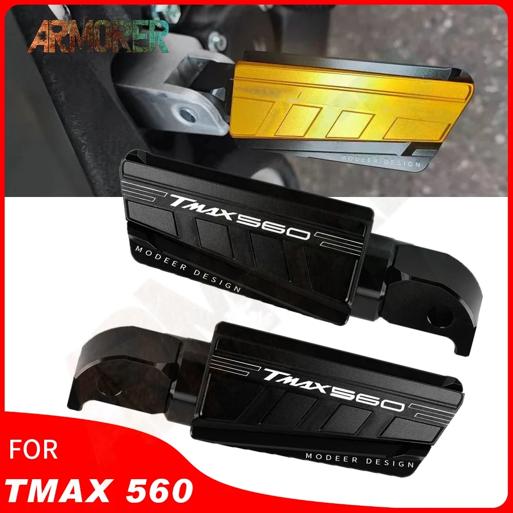 tmax 560 techmax Motorcycle Rear Foot Pegs Rests Passenger Footrests ...
