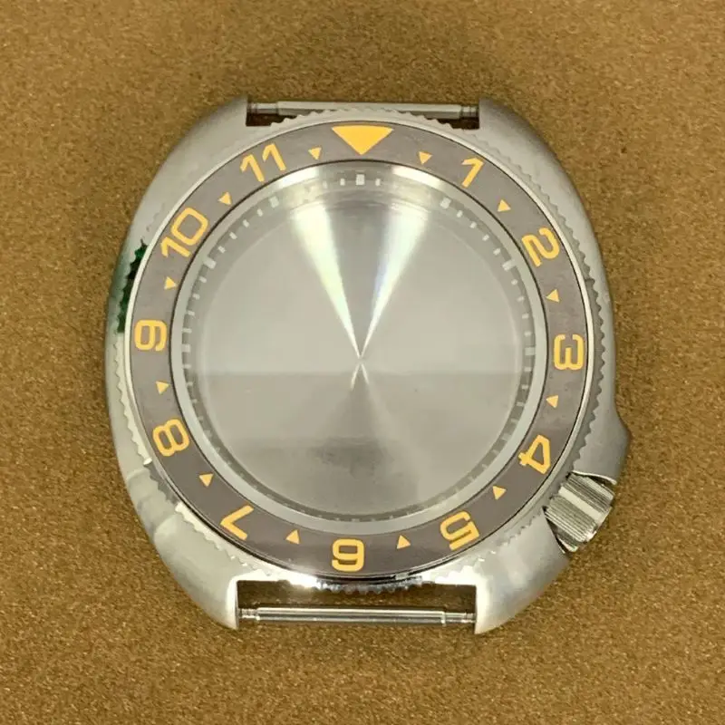 Mod-44mm-SKX-6105-Turtle-Abalone-White-Case-With-Fashion-Bezel-Fits ...