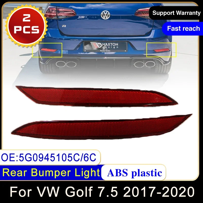 For-Volkswagen-VW-Golf-7-5-MK7-5-2017-2020-5G0945105C-5G0945106C-Rear ...