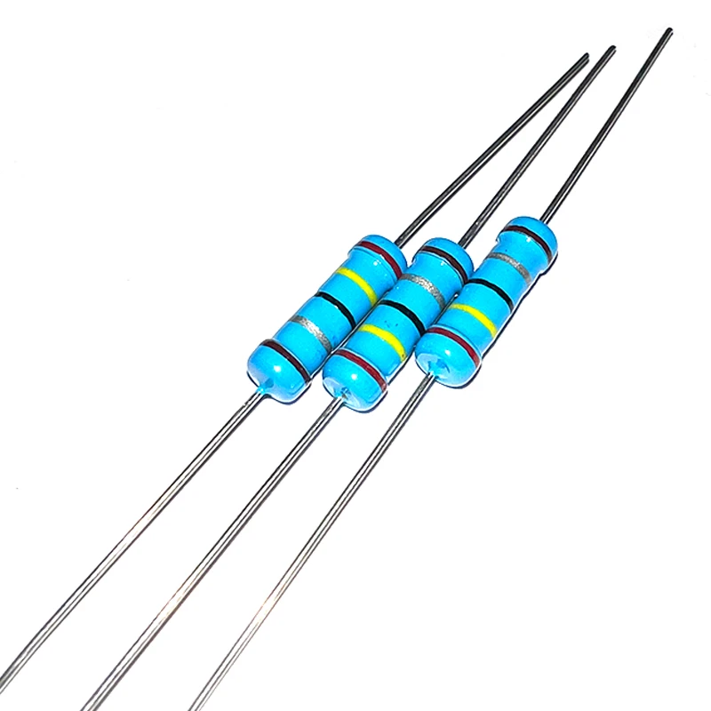 20pcs 2W Metal Film Resistor 1% 2R4 24R 240R 2K4 24K 240K 2.4 24 240 ...