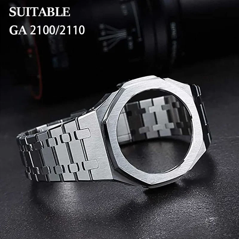 Mod-Kit-For-Casioak-GA2100-GA2110-Modified-Metal-Bezel-With-Screw ...
