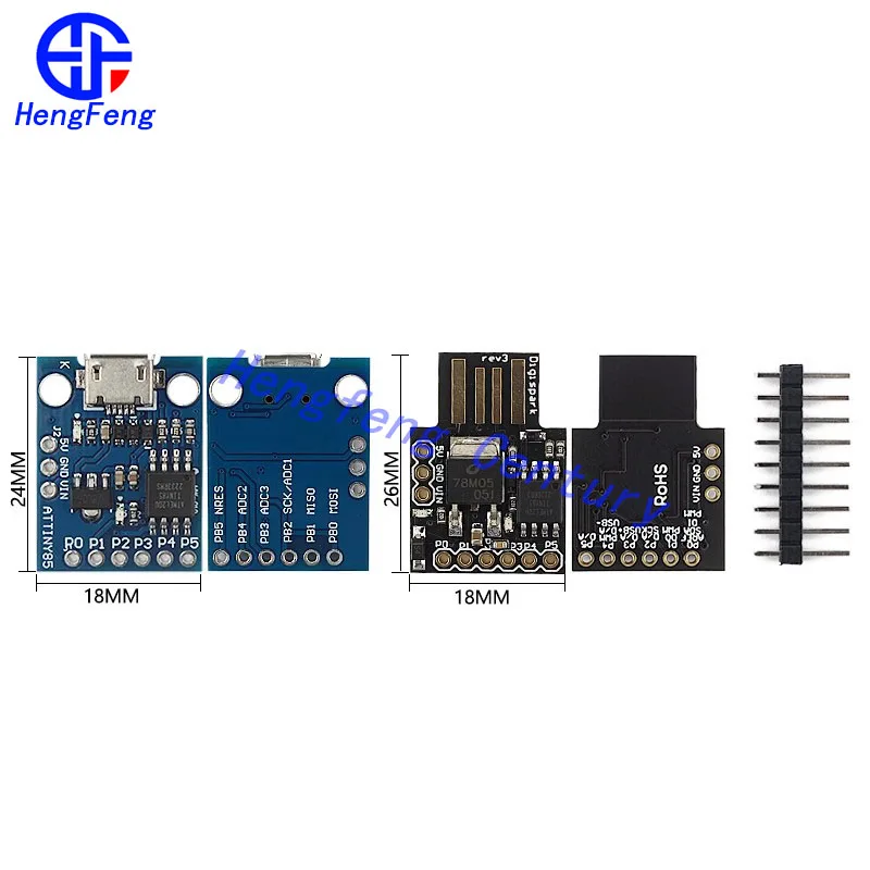 TINY85-ATTINY85-Digispark-Kickstarter-Micro-Development-Board-ATTINY85 ...