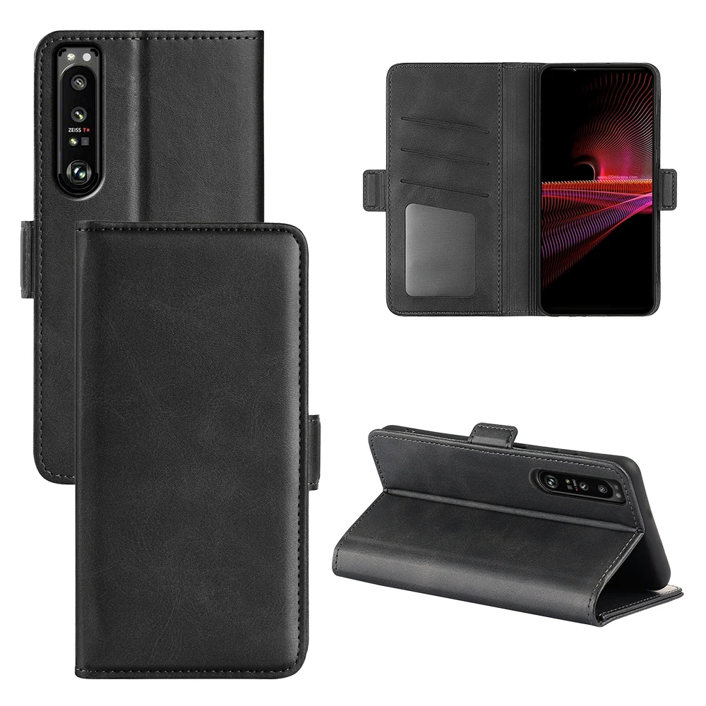 Case-For-Sony-Xperia-1-IV-Leather-Wallet-Flip-Cover-Vintage-Magnet ...