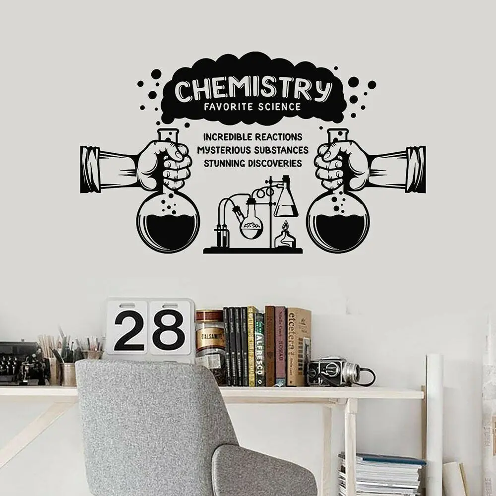 Science-Wall-Decal-Chemistry-Lab-Discoveries-Substances-Vinyl-Wall ...