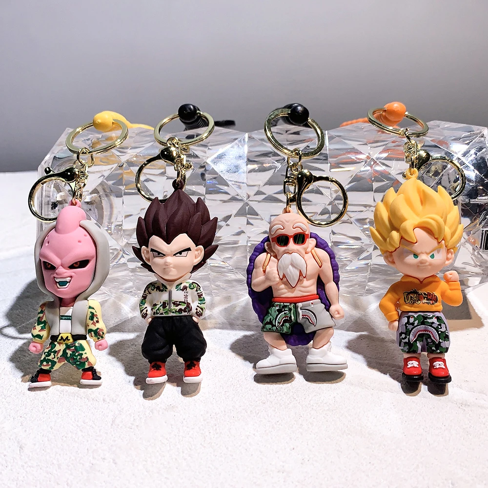 Anime-Dragon-Ball-Keychain-Z-Super-Saiyan-Son-Goku-Bulma-Broly-Piccolo ...