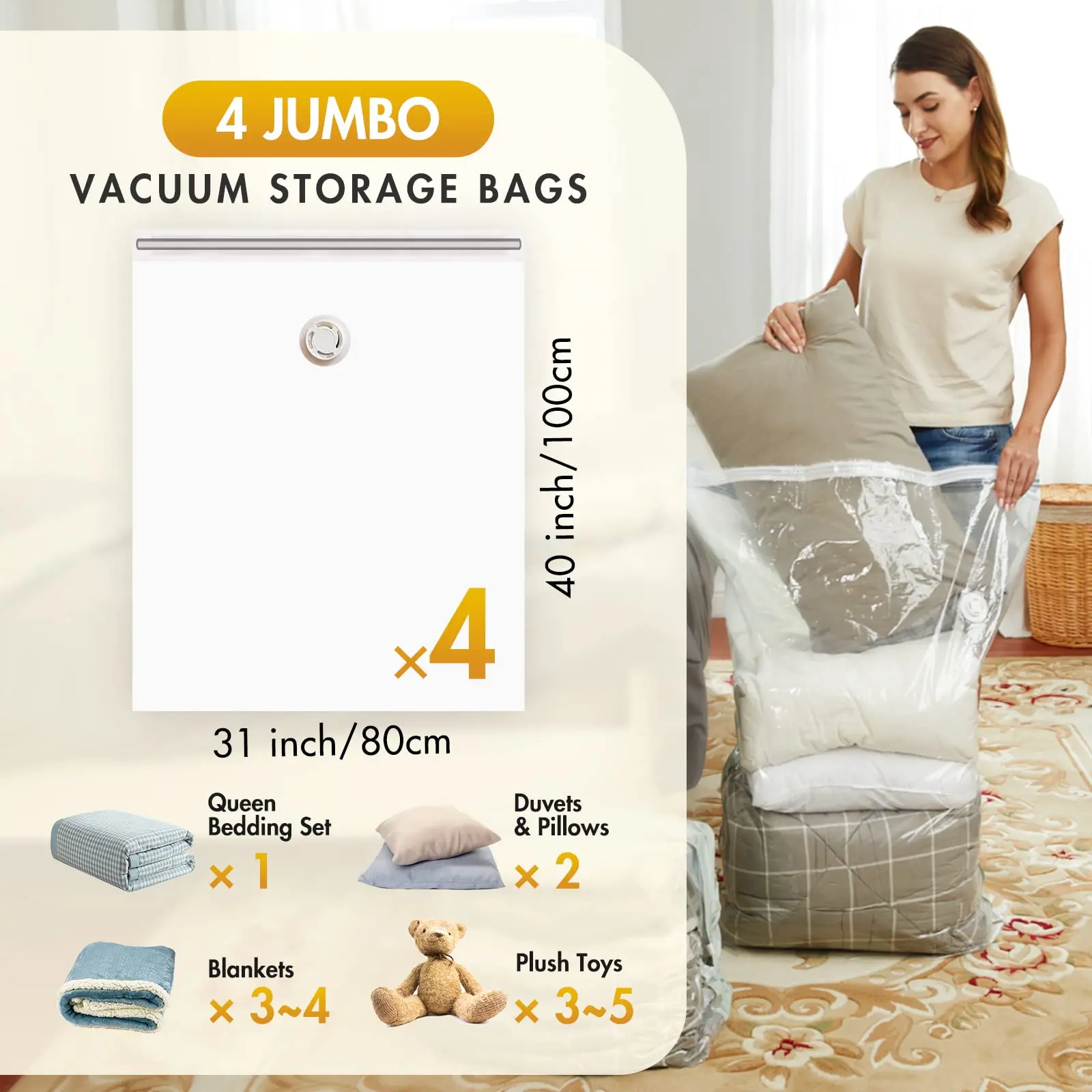 Xxl vacuum storage bags store