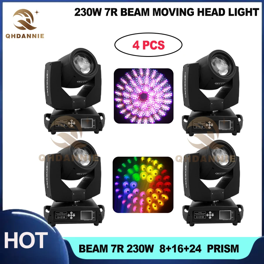 4PCS-Lyre-Beam-230W-7R-Moving-Head-Light-230W-DJ-Moving-Key-Model-Beam ...
