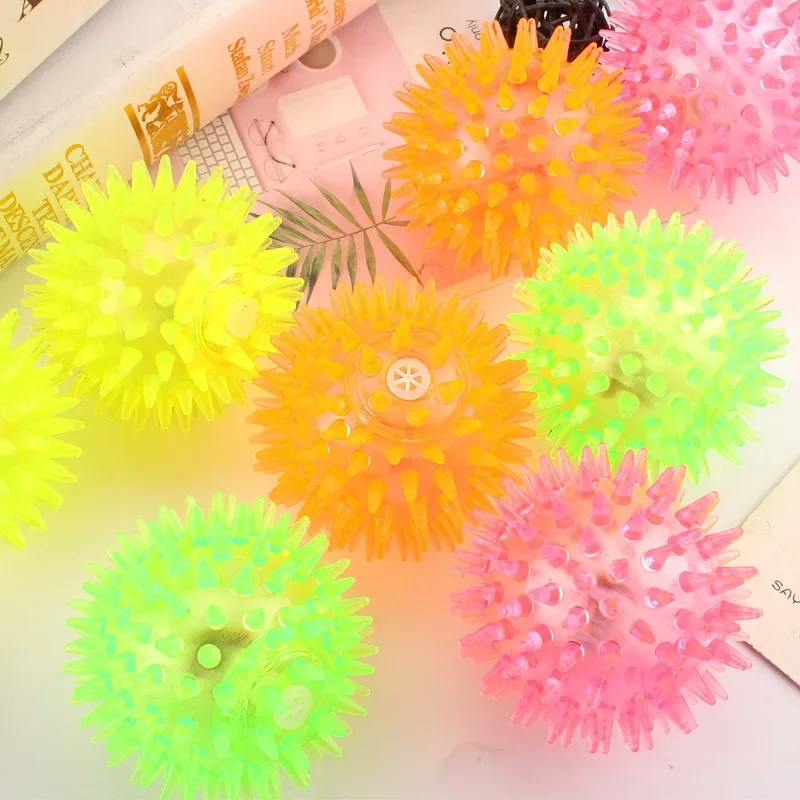 1PC-Flashing-Light-Up-Spikey-Ball-Spikey-High-Bouncing-Balls-Sensory ...