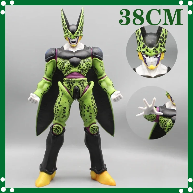 38cm-Dragon-Ball-Z-Anime-Figure-Cell-Complete-Body-Action-Figures ...