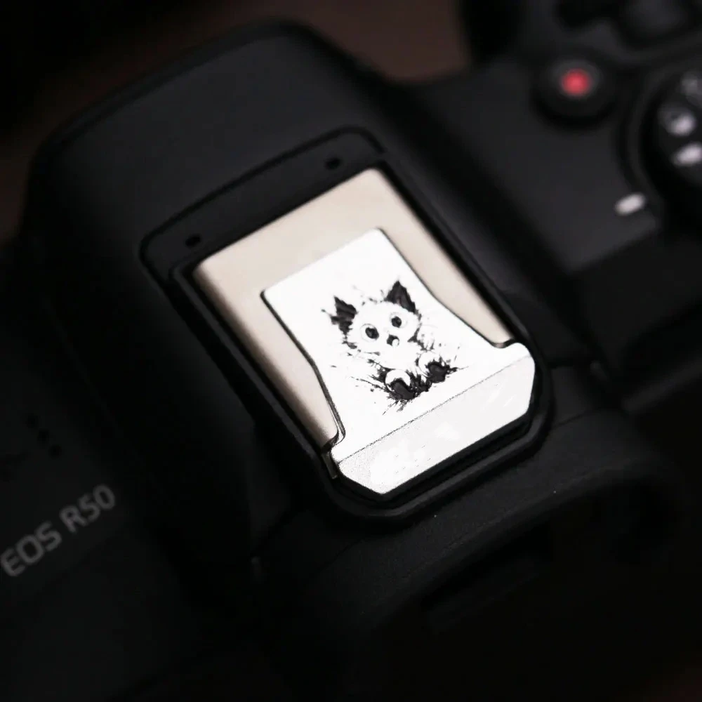 Camera Metal Hot Shoe Cover For Canon EOS R R3 R5 R52 R6 R50V R62 R7 R8 ...