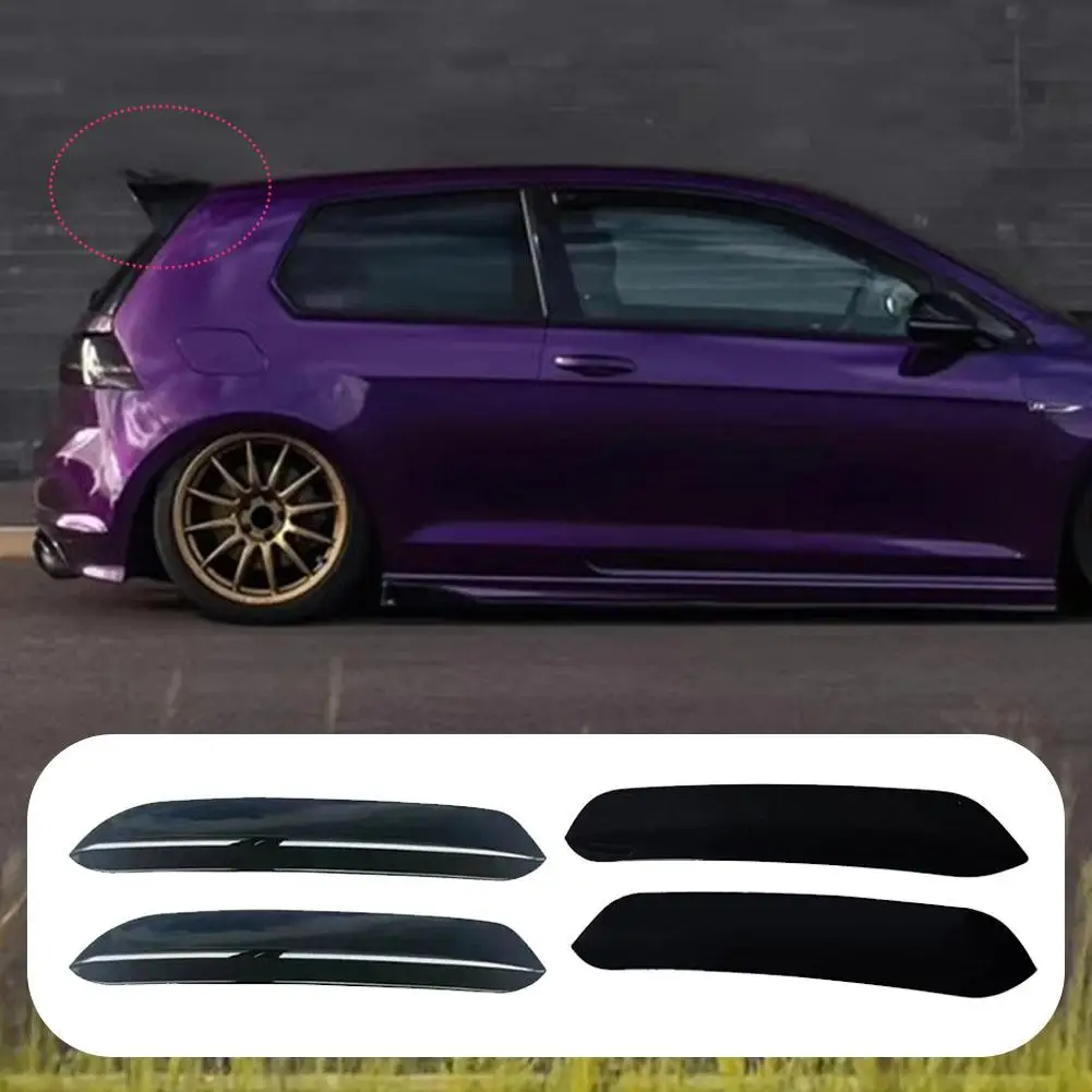 For Oettinger Car Roof Spoiler Extentions Flaps Rear Wing For VW For ...