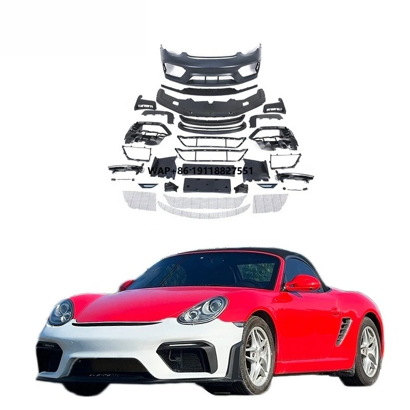 [1979LL] Car Bodykit 2009 2010 2011 2012 987 Front Bumper Upgrade to ...