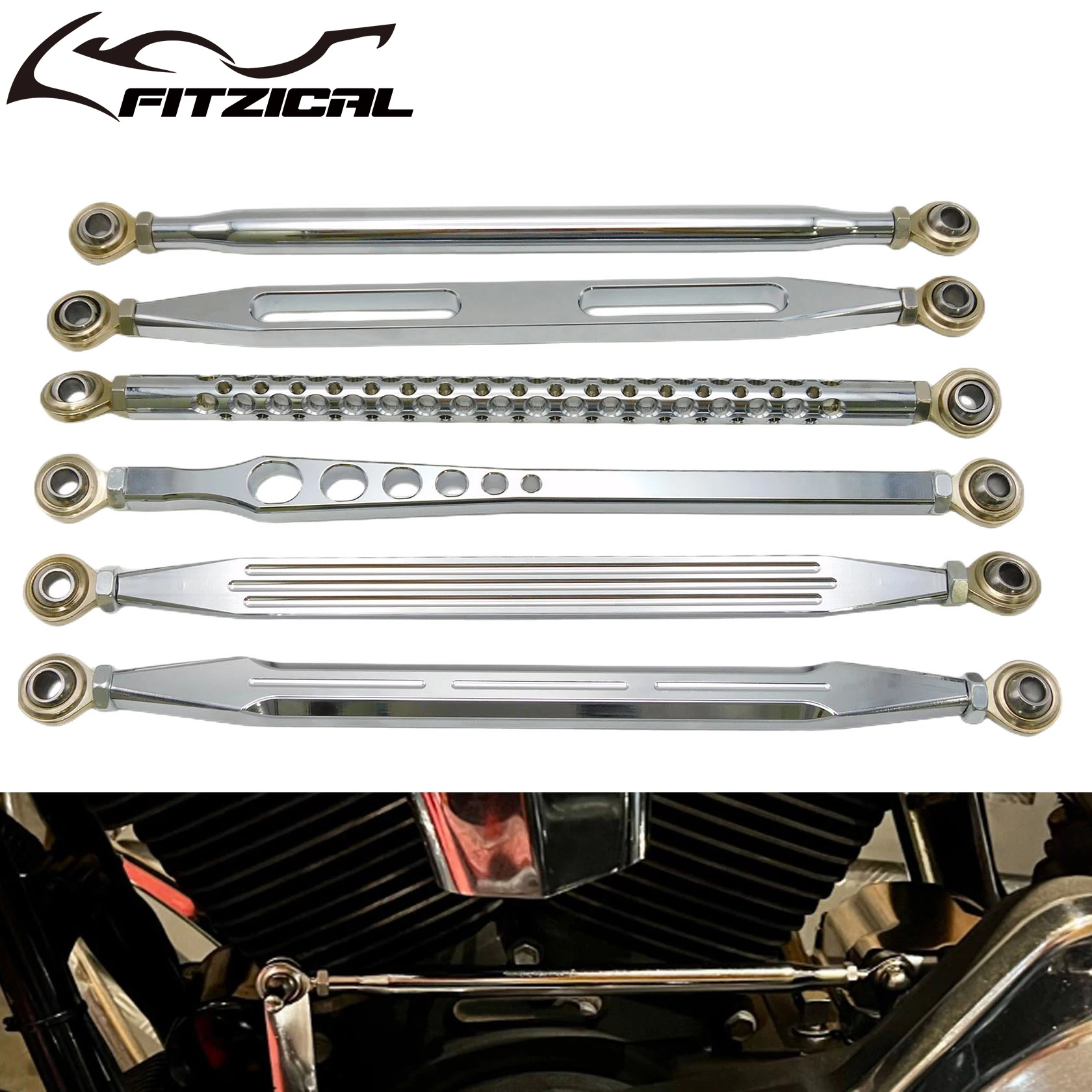 Motorcycles-Gear-Shift-Linkage-Lever-CNC-Aluminum-For-Harley-Touring ...