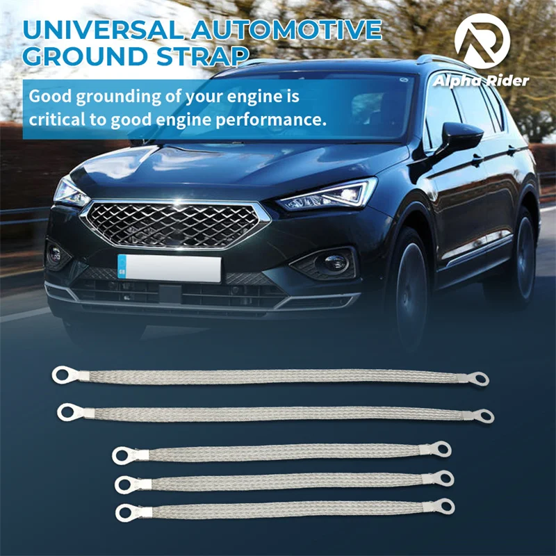 Car Electrical Ground Straps 5-Piece Automotive Ground Strap Kit ...