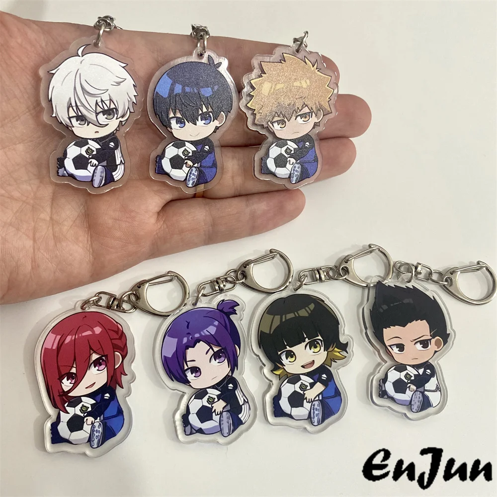 Manga Anime Blue Lock Acrílico Chaveiro Isagi Yoichi Chigiri Bachira ...