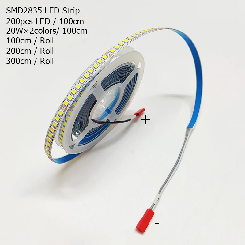 2-solder-joints-200D-5B10CX2-2835-LED-strip-constant-current-LED-ribbon ...