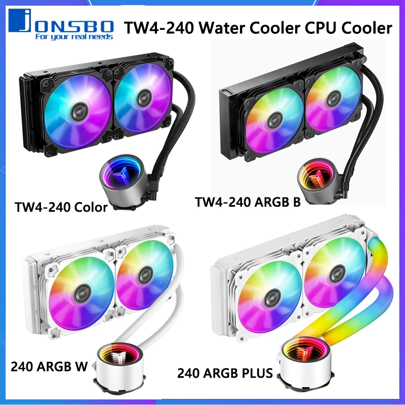 JONSBO-TW4-240-ARGB-Water-Cooler-CPU-Cooler-120mm-Cooling-Fan ...