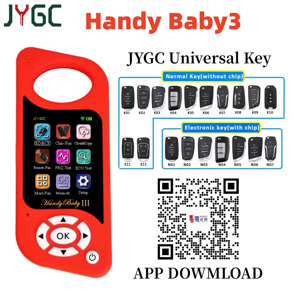 JYGC HandyBabyIII Wifi Version Chip Copier with Free 96bit 48 Funtion ...