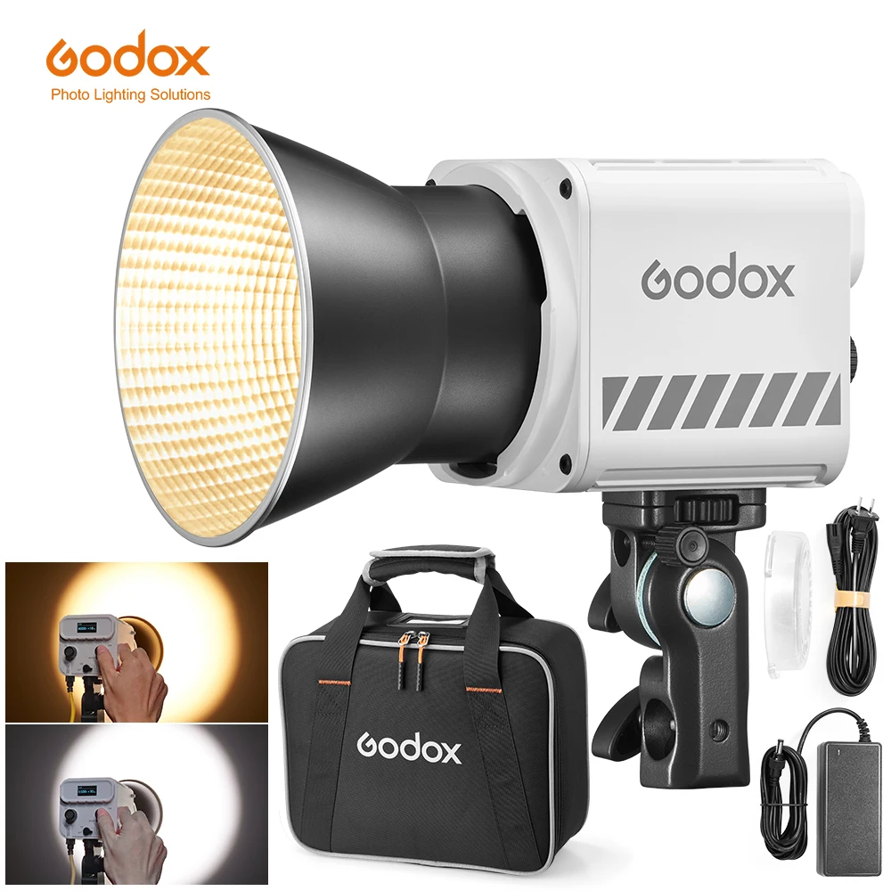 Godox-ML60II-Bi-2800K-6500K-LED-Video-Light-Silent-Mode-Portable ...