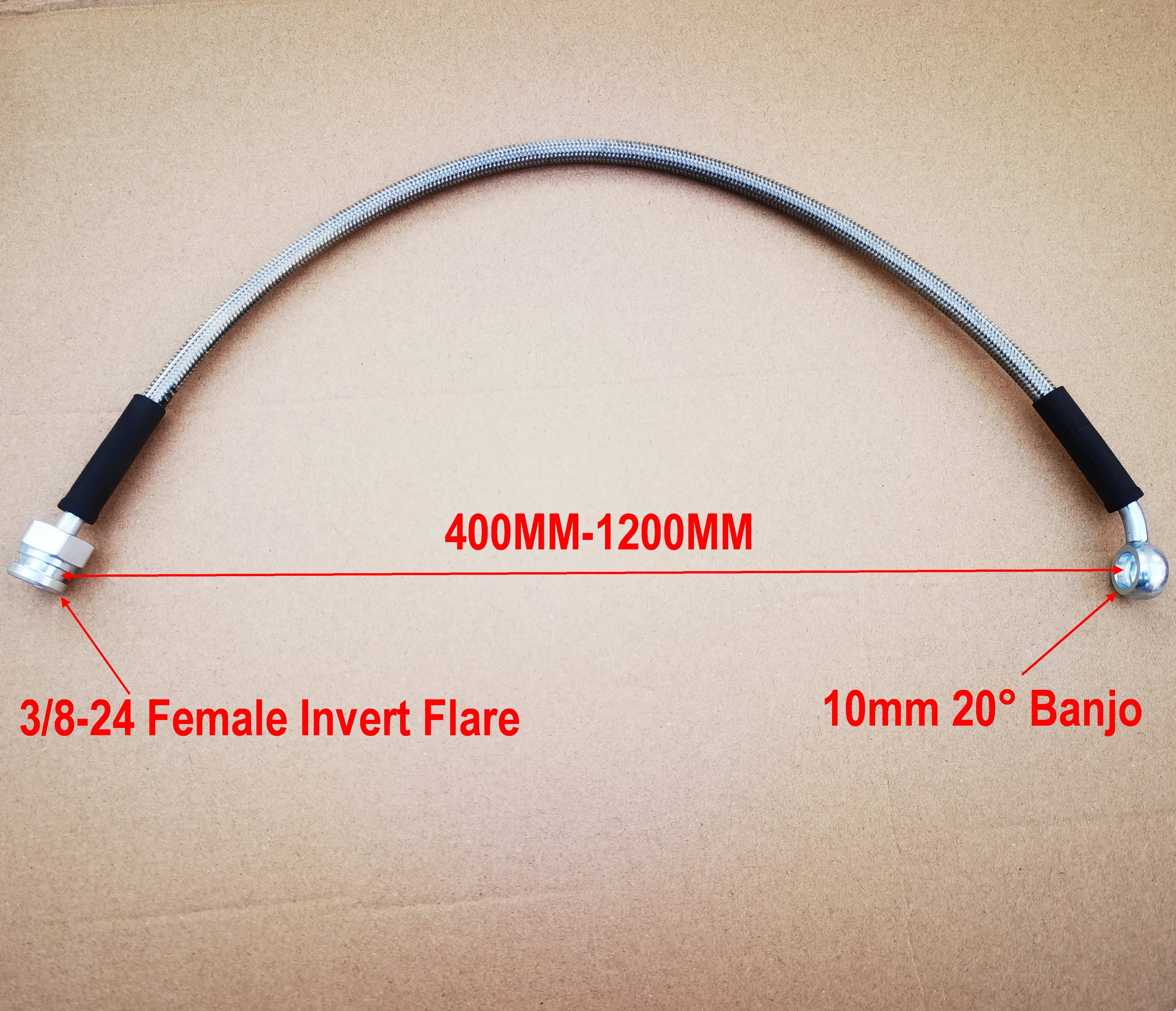 10mm-20-Banjo-3-8-24-Female-Inverted-AN3-Stainless-Braided-Universal ...