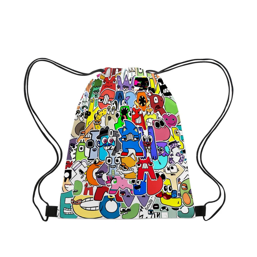 Alphabet-Lore-Schoolbag-Letter-Legend-Surrounding-Drawstring-Backpack ...