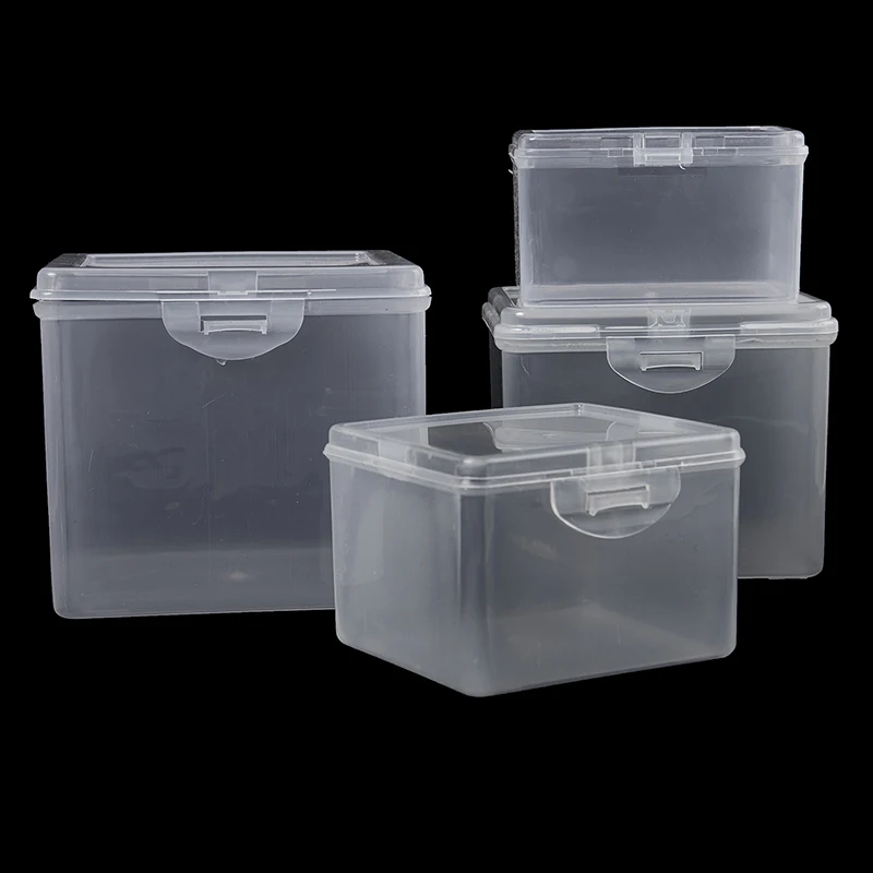 Clear-Storage-Box-with-Lid-for-Jewelry-Stationery-Headwear-Rectangular ...