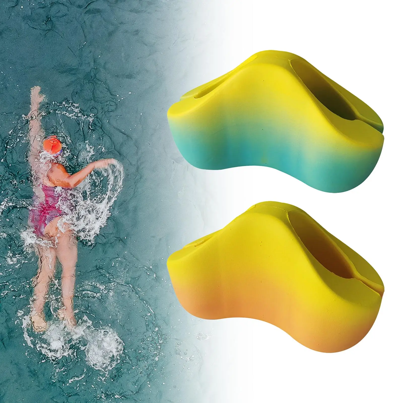 Pull-Buoy-Leg-Float-Swimming-Training-Aid-Swim-Stroke-EVA-Buoyancy-Leg ...