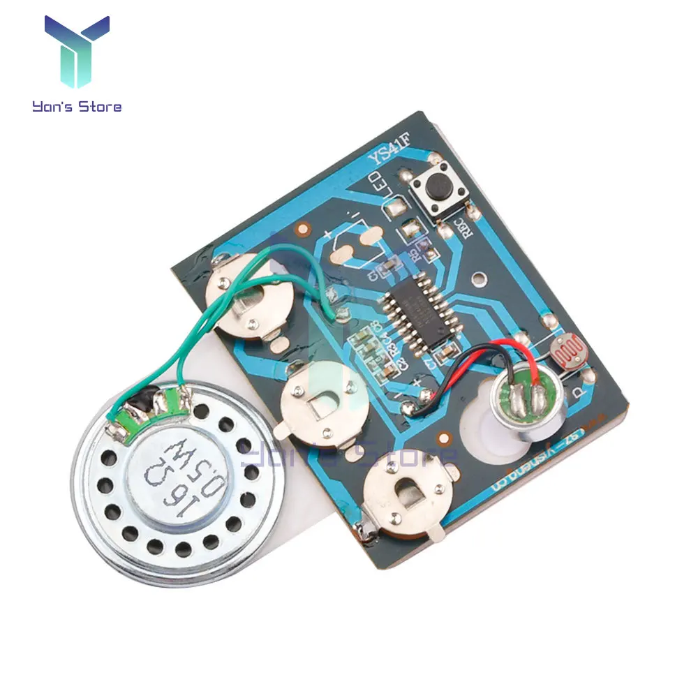 DIY-30S-Sound-Voice-Music-Recorder-Board-Photosensitive-Sensitive-Key ...