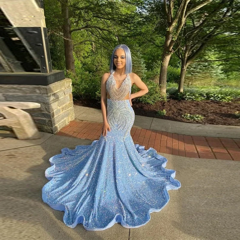 Light Blue Matric Dance Dresses