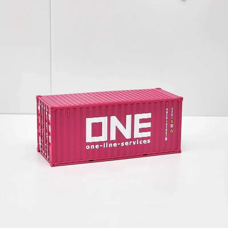 1-35-Creative-Marine-plastic-model-container-Tractor-semi-trailer ...