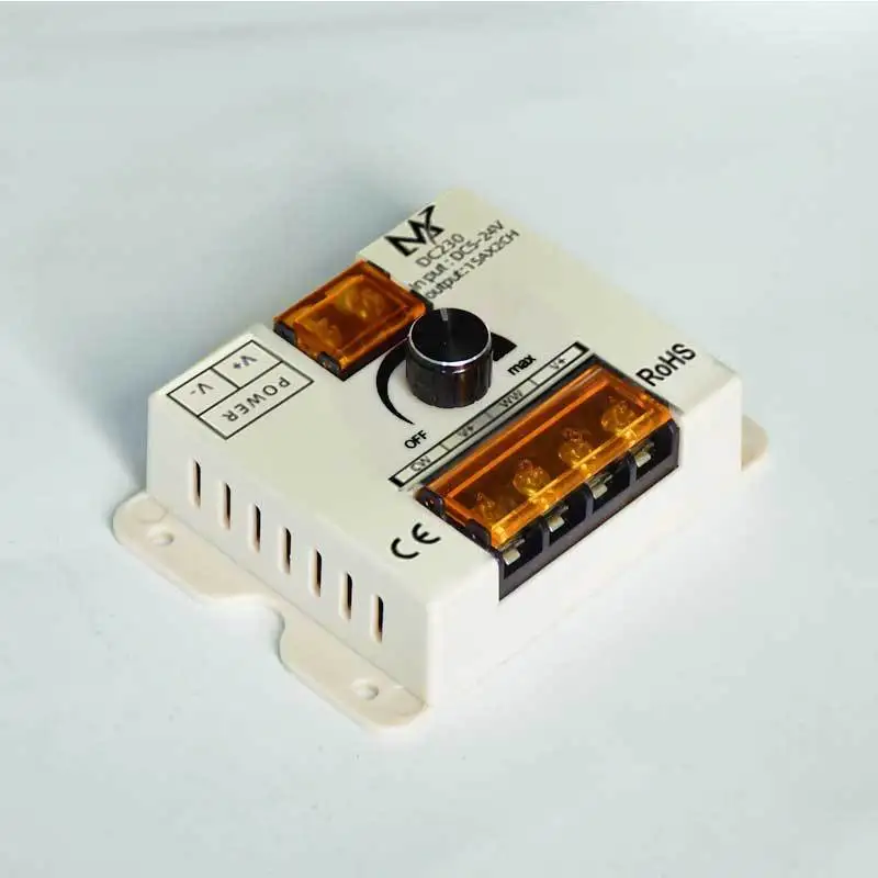 led colorful RGB light with knob dimming controller gradient breathing ...