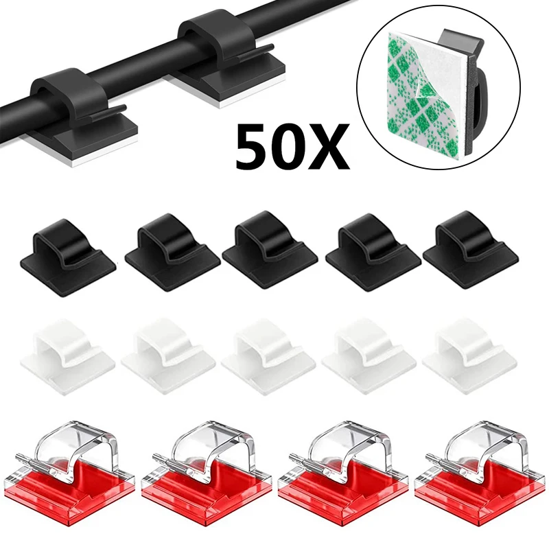 Cable-Organizer-Clips-Cable-Management-Self-Adhesive-Cord-Management ...