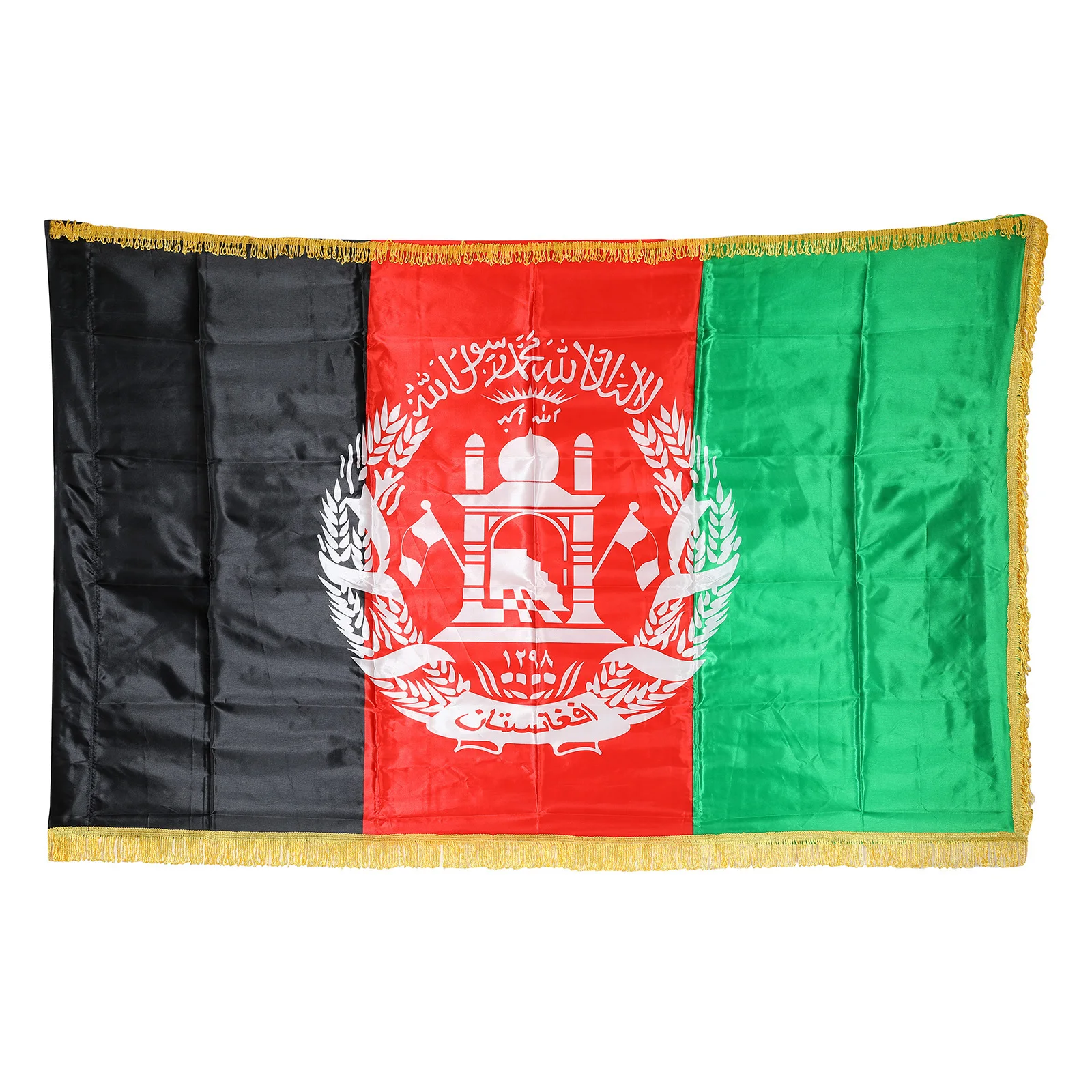 PTEROSAUR-Afghanistan-Flag-Afghan-Afghanistan-National-Flag-with-Gold ...