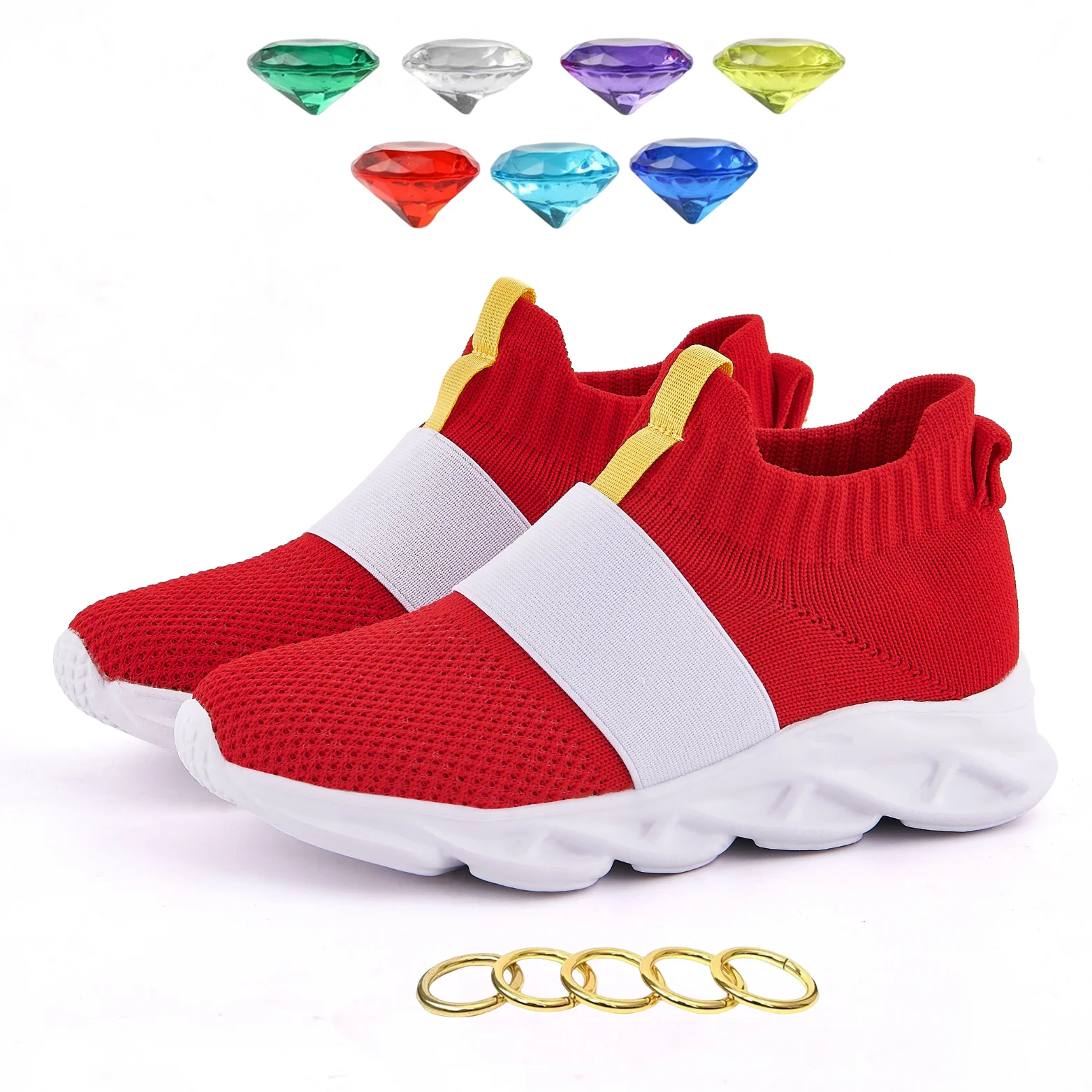 Sonic Shoes Kids Gotta Go Fast Sonic Zapatillas Sonic Red Sonic Shoes ...
