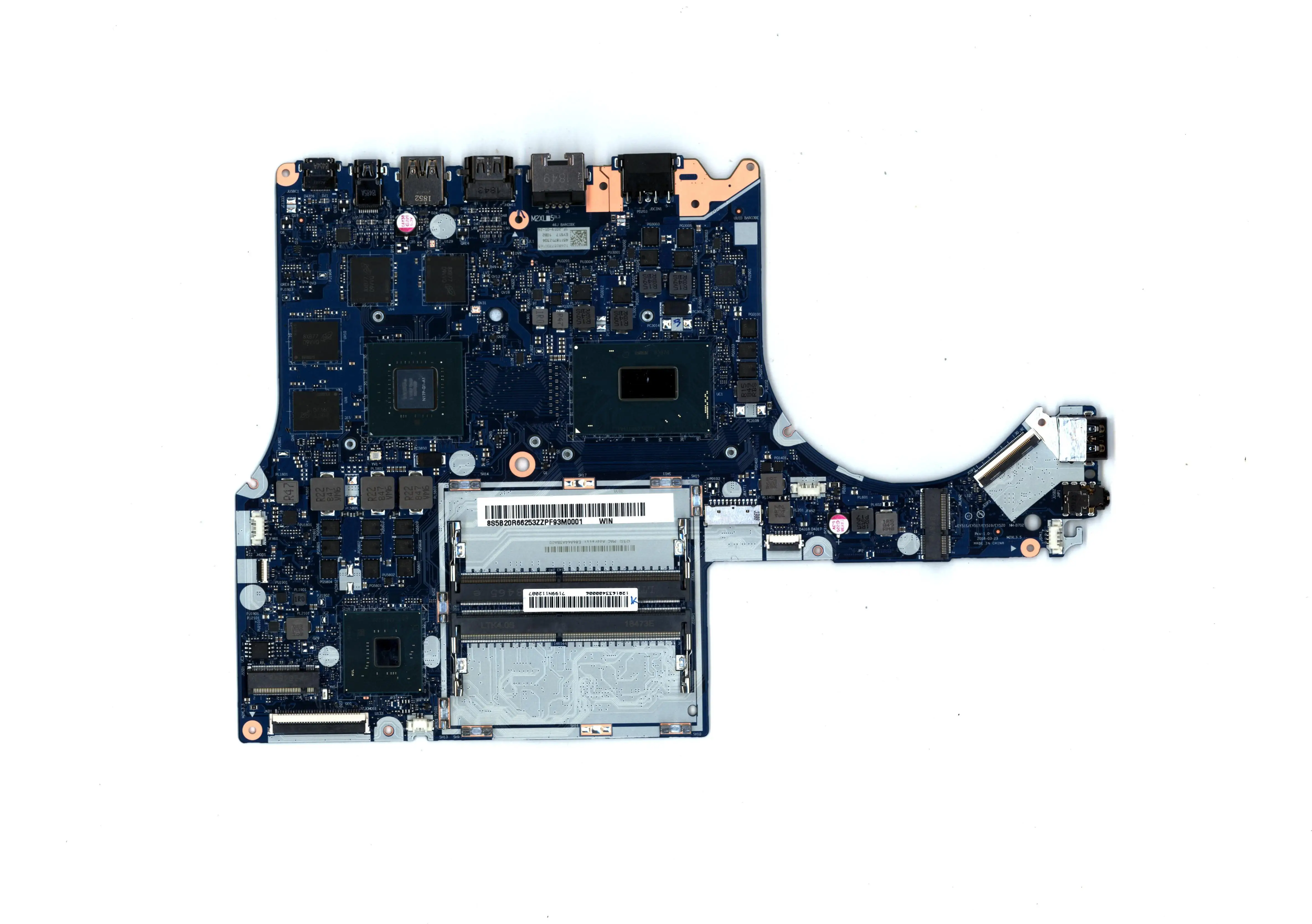 SN-NM-B702-FRU-5B20R66253-CPU-I78750H-L81FW-GTX1050TI-4G-EY515-EY517 ...