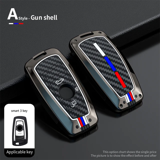 Zinc Alloy Car Remote Key Case Cover Shell For Bmw 1 3 5 7 Series X1 X3 ...
