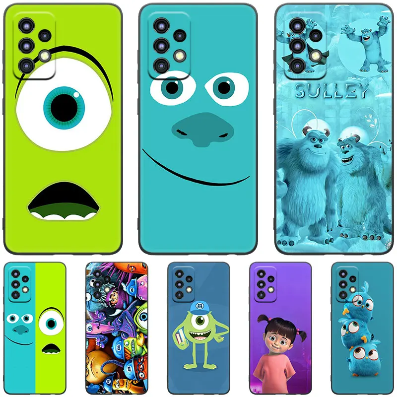 Disney-Monsters-Inc-Black-Case-For-Samsung-Galaxy-A04S-A04E-A12-A13-A14 ...