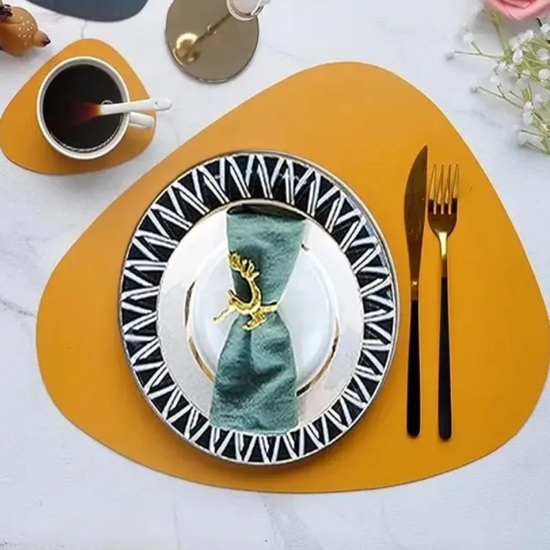 1-4-6-10Set-Round-Table-Placemats-Sets-Triangle-Oval-Place-Mats-Shaped ...