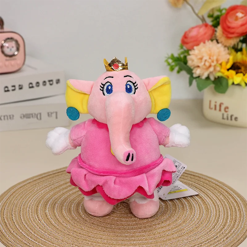 Peluche de 7 pulgadas de la princesa Peach del elefante maravilla de ...